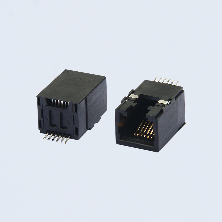 RJ11卧式 6P6C贴片式网口 - 深圳市朱讯电子有限公司