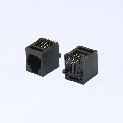RJ11接口 全塑立式 6P6C插座 - 深圳市朱讯电子有限公司