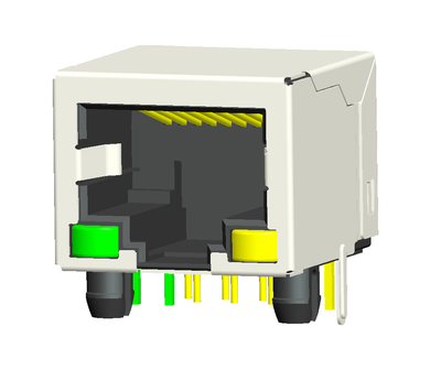 Shielded RJ45 Modular Jack LED - 深圳市朱讯电子有限公司